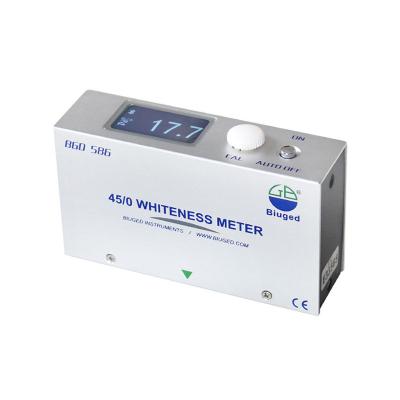 China Paint Coating Portable Whiteness Meter 1.5V AA Brightness Testing Machine for sale