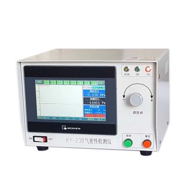 China Touch Screen Air Tightness Leak Detector Air Leakage Tester for sale