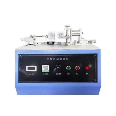 China Horizontal Insertion and Removal Life Testing Machine Insert Life Cycle Test Apparatus for sale