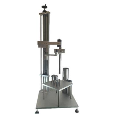 China IEC 60068 IK Vertical Drop Hammer Testing Device Vertical Falling Weight Test Machine for sale