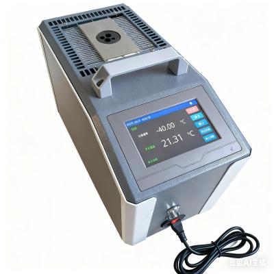 China Dry Body Temperature Calibrator Dry Well Temperature Verification Furnace Rapid Heating Temperature Calibration Machine for sale