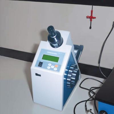 China Digital Abbe Refractometer Refractive Index Measuring Machine Average Dispersion Determination Equipment for sale