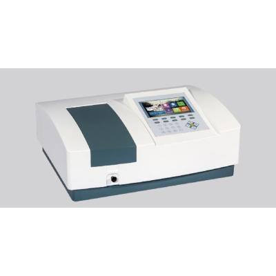 China Color Screen UV-Vis Spectrophotometer Ultraviolet Visible Spectrophotometer High Precision LCD Photometric Measurement Tester for sale