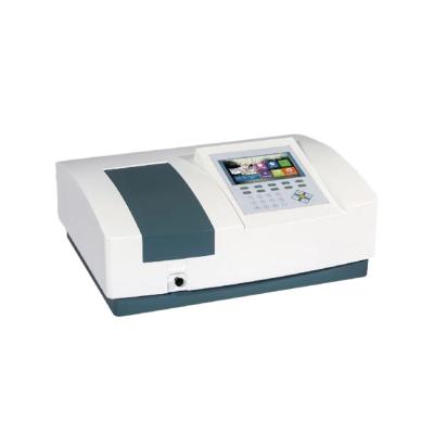 China Color Screen UV-Vis Spectrophotometer Ultraviolet Visible Spectrophotometer High Precision LCD Photometric Measurement Tester for sale