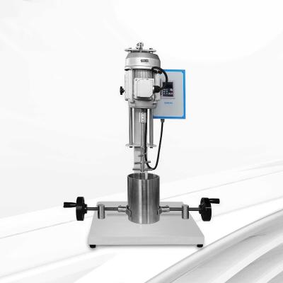 China Vertical Lab Ball Mill 0.5L Mini Wet Grinding Stirred Mill Machine High Speed Stirred Ball Mill Mixing Ball Mill for sale