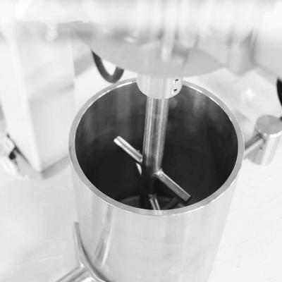 China Vertical Lab Ball Mill 0.5L Mini Wet Grinding Stirred Mill Machine High Speed Stirred Ball Mill Mixing Ball Mill for sale