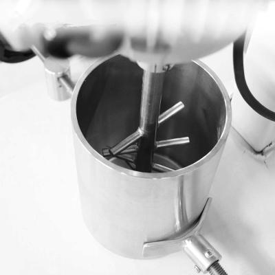 China Vertical Lab Ball Mill 0.5L Mini Wet Grinding Stirred Mill Machine High Speed Stirred Ball Mill Mixing Ball Mill for sale