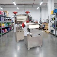 China Vertical Pneumatic Electric Small Padder Automatic Rolling Machine Samples Dyeing Equipment Textile Testing Machine for sale
