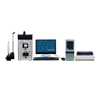 China Capacitive Type Yarn Evenness Tester Laboratory Fine Yarn Linear Density Unevenness Test Machine Wool Evenness Test Equipment for sale