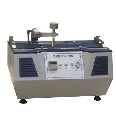 China Color Fastness Tester Fur Rubbing Wet Dry Sweat Friction Testing Ink Proofer Machine for sale