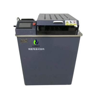 China Steel Bar Forward and Reverse Bending Testing Machine Automatic Vertical Steel Pipe Bending Tester Rebar Bending Test Equipment for sale