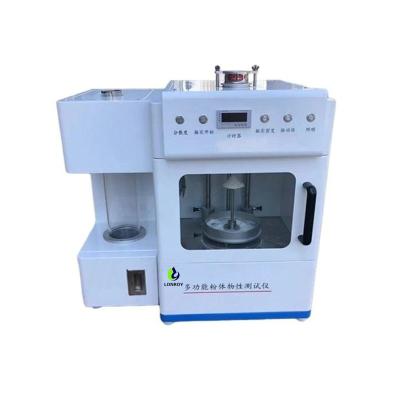China ASTM D6393 USP32 Powder Comprehensive Physical Property Analyzer EP7 Bulk Solids Metal Powders Apparent Density Testing Machine for sale