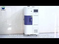 BGD 860 Camera di prova dello xenon Simulatore solare Lampada dello xenon Macchina di invecchiamento resistente alle intemperie