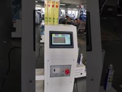 Sistema microcomputer Testatore di compressione per scatole di cartone con touch screen ASTM D642