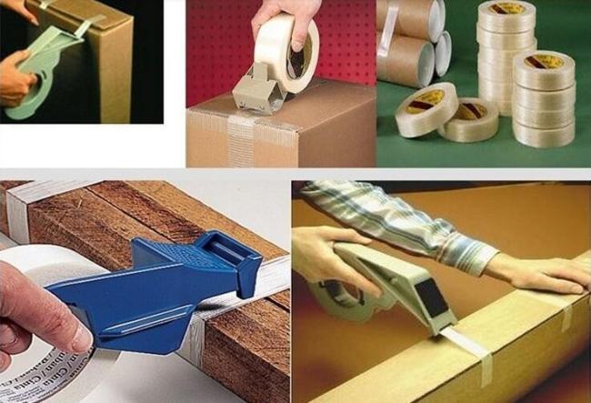 Gebruik van zelfklevende glasvezel versterkte gloeidraadband