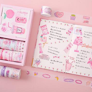 washi tape for books decoration