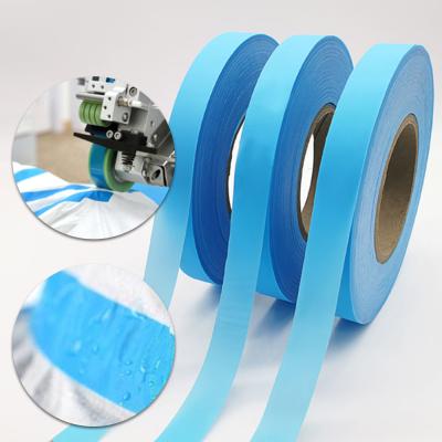 Cina il blu di 20mm*200m impermeabilizza non il nastro di sigillamento della cucitura dell'aria calda del tessuto per il vestito protettivo in vendita