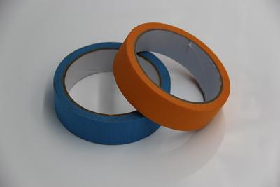 China Heat Resistant Paper Colored Masking Tape Writable Indoor Paint Masking for sale