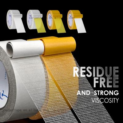 China Rubber Adhesive Double Sided Tape For Indoor / Outdoor Carpet Bonding for sale