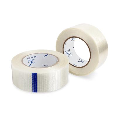 Faixa de filamento largo para vedação de cartão de papelão 100m, resistente a intempéries, suporte de carga pesada