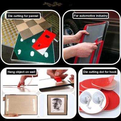 China Double Sided PE Foam Tape Acrylic Adhesive Heat Resistant 80°C for sale