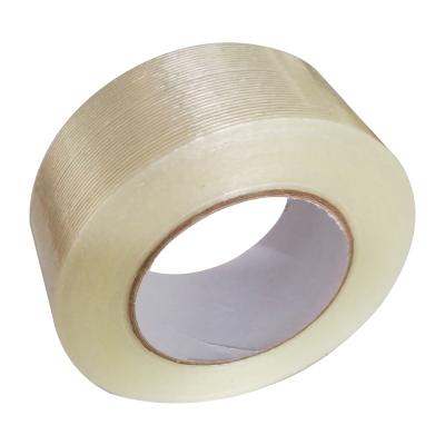 Cina Nastro di filamenti di fibra di vetro mono orientato impermeabile con spessore di 150 mic e dimensione per il fascicolo di 48 mm * 40 m in vendita