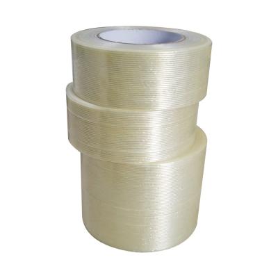 Cina Nastro di filamenti di fibra di vetro mono orientato impermeabile con spessore di 150 mic e dimensione per il fascicolo di 48 mm * 40 m in vendita