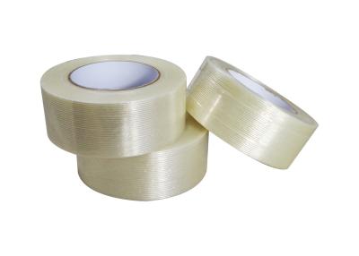 Cina Nastro di filamenti di fibra di vetro mono orientato impermeabile con spessore di 150 mic e dimensione per il fascicolo di 48 mm * 40 m in vendita