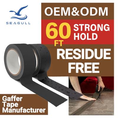 China Industrial Cloth Gaffer Tape For Event Production Floor Cable Safety Temporary Fixing for sale