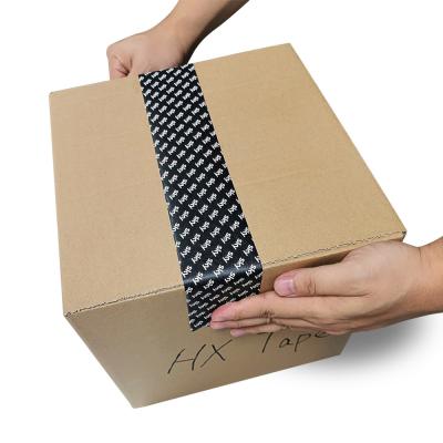 China Printed Non Reinforced Self Adhesive Kraft Paper Tape For Carton Sealing for sale