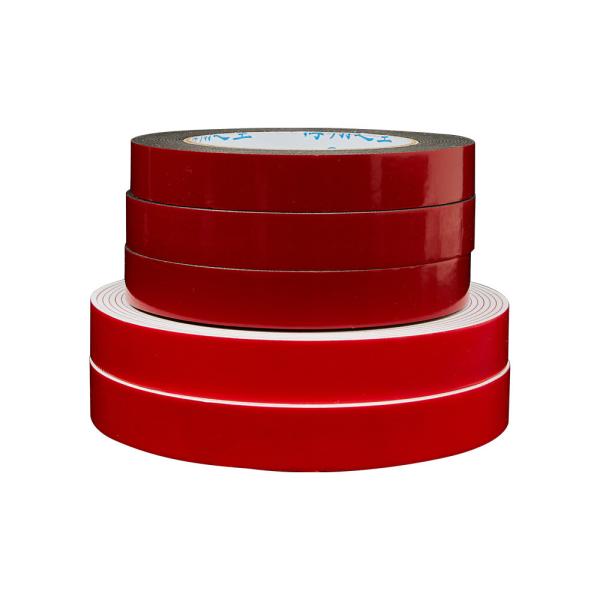 25mm*50m High Strength Double Adhesive Foam Tape For Fold Edges Of Banner