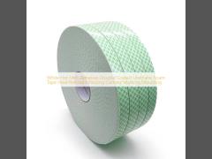 White  Hot Melt Adhesive Double-Coated Urethane Foam Tape Heat-Resistant Packing Cartons Masking Mounting