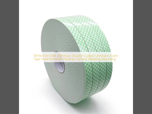 White Double-Sided Acrylic Foam Tape for Vinyl Banners