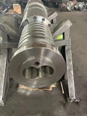 中国 ポリ塩化ビニールの押出機のための51/105の65/132の80/156のバイメタルの円錐対ねじバレル 販売のため