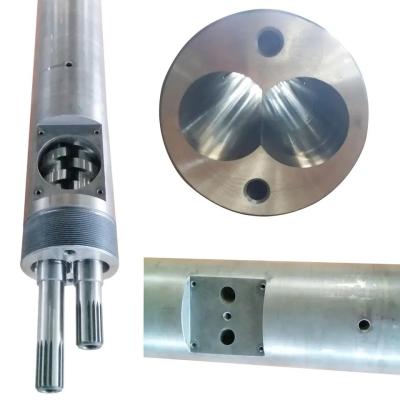 中国 ポリ塩化ビニール平行対ねじバレルMikrosan MCV55 MCV67 MCV68 MCV110 MCV135 販売のため