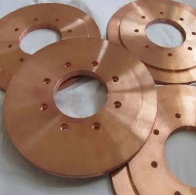 Cina Le parti di saldatori a cuciture di leghe di rame resistenti all'elettrodo in vendita