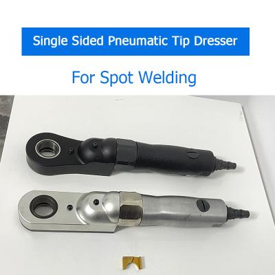 China Manual / Handheld Pneumatic Spot Welding Electrode Tip Dresser With Cutter And Holder for sale