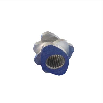 China Corrosion Resistant Bimetallic Screw Elements And Barrel For Plastic Extruder Of Masterbatch Fluororubber for sale
