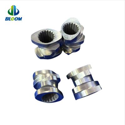 ZSK Twin Extruder Parts Screw Elements for Lithium Battery Slurry Production