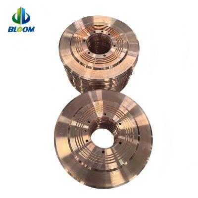 China Customized CuCrZr Alloy Seam Welding Wheel for Seam/Roll Welding with Diameter qp300-q50mm and Thickness5-30mm for sale