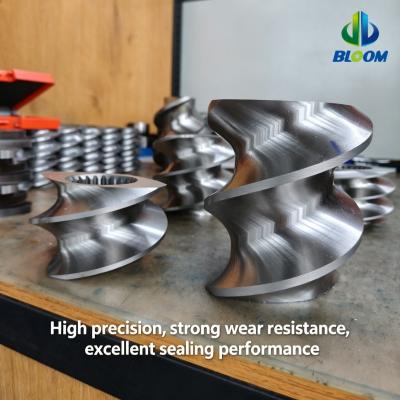 China Precision-Engineered Twin Screw Extruder Elements with HRC 58-62 Hardness and CNC Machining for Corrosion Resistance for sale
