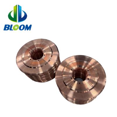China High-Purity Copper Welding Wheel with Precision Machined Surface and Custom Sizes for Seam Welding Machines for sale