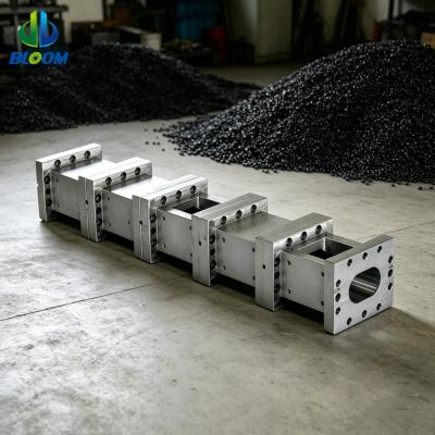 China Modular Design Nickel Alloy Twin Screw Barrel with Wear Resistance for High Torque Extruders for sale