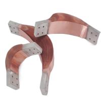 China Flexible Laminated Copper Bus Bar Connectors for Wind Generators - Custom 1000A+ Capacity with Tin/Nickel/Silver Plating for sale