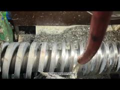Conical Twin Screw Barrel for Plastic Rubber Extruder