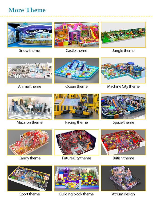Custom designed playground for small spaces