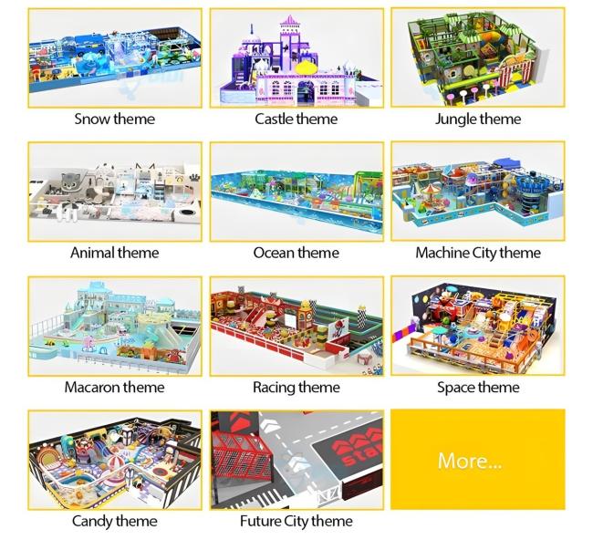 Various theme options available for customization