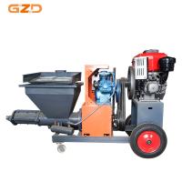 China 12HP Diesel Mortar Spray Machine 300m²/h High Capacity for Large Construction for sale