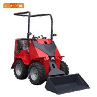 China Compact Mini Loader 4x4 Diesel 4WD Electric Loader 200kg Rated Load 72V for sale