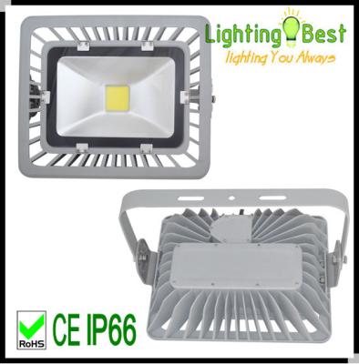 China Billboard Black or Silver Bodu Color Outdoor Led Flood Light Fixture for sale